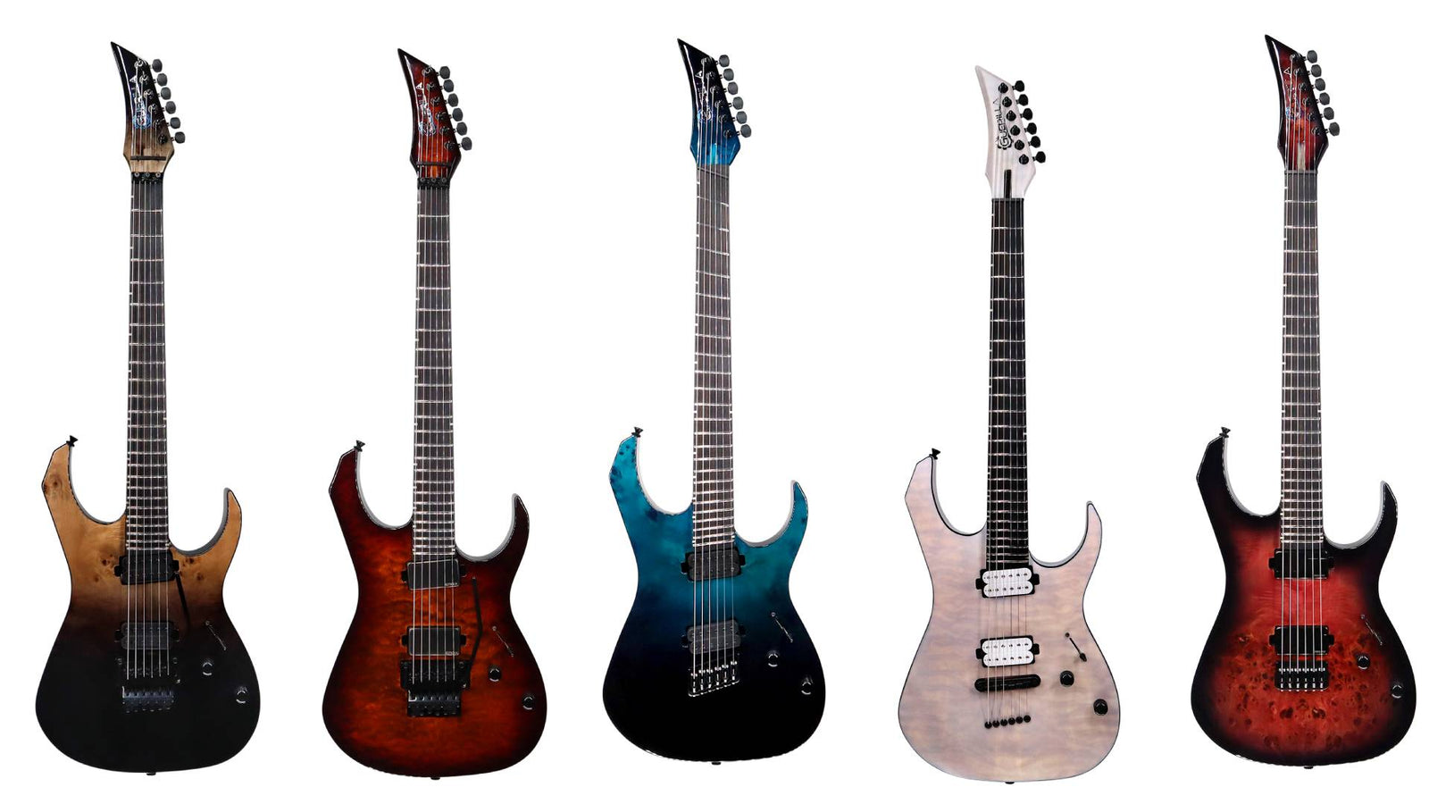 Guerilla Guitars Custom Hand Built 6, 7 and 8 String Electric Guitars